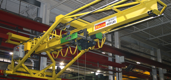 Zelus Material Handling | Overhead Crane Sales and Service